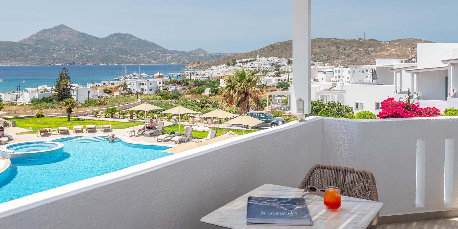 Premium Suite with Sea and Pool View | Santa Maria Village Resort & Spa